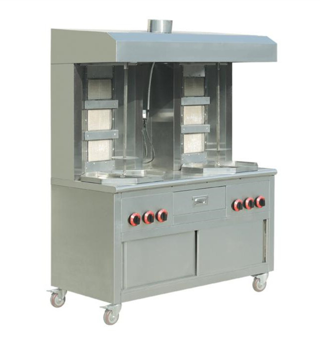 Free Standing Shawarma Kebab Machine Stainless , Gas Electric Grill ...