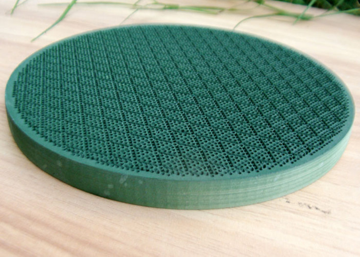 Triangle Pattern Gas Infrared Honeycomb Ceramic Burner Plate RG160 Green